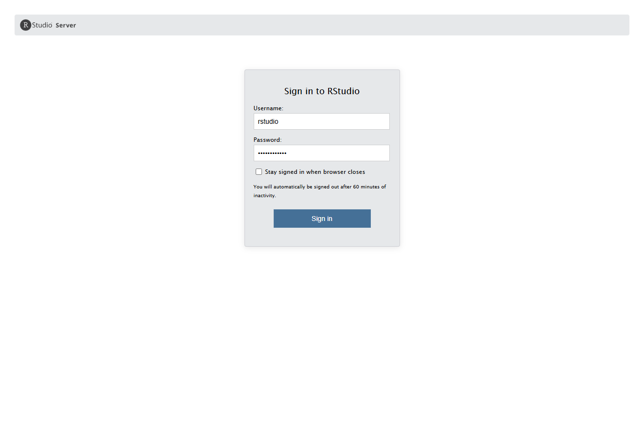 Docker RStudio - Winerva Blog