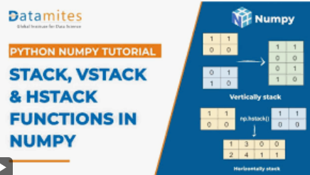 Numpy Stacking - Winerva Blog